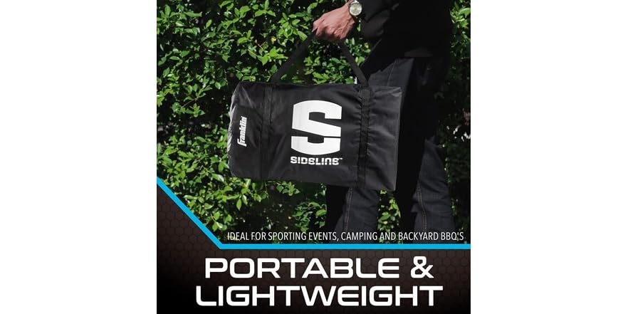 Franklin Sports Collapsible Sideline Team Bench