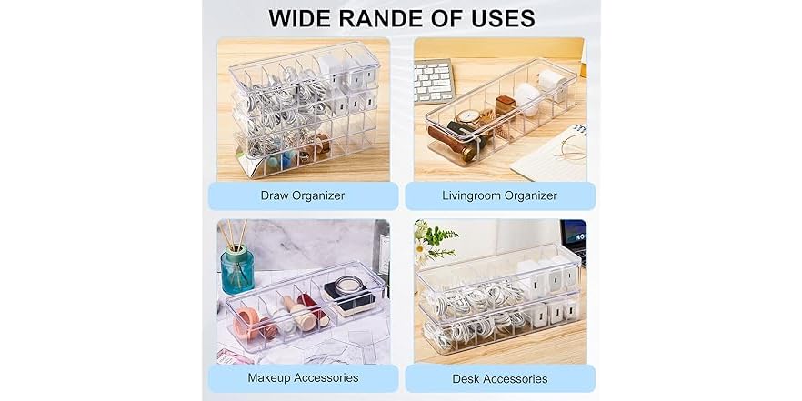 4 Pcs Cable Organizer Box