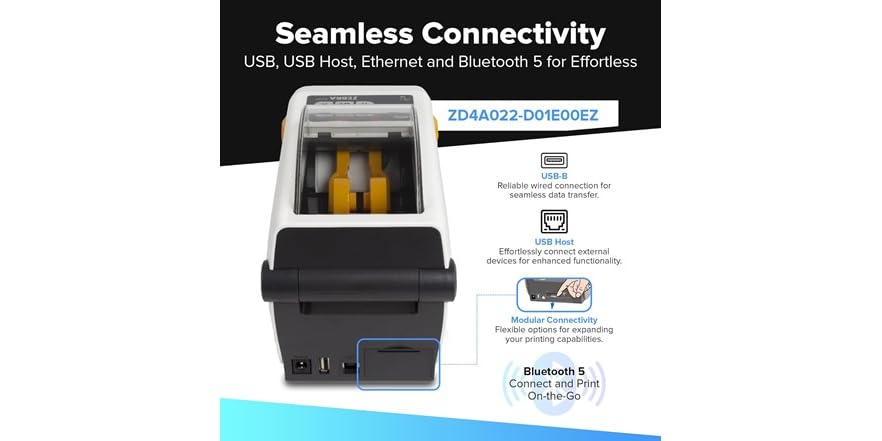 Zebra ZD411 Network Pro Direct Thermal Printer