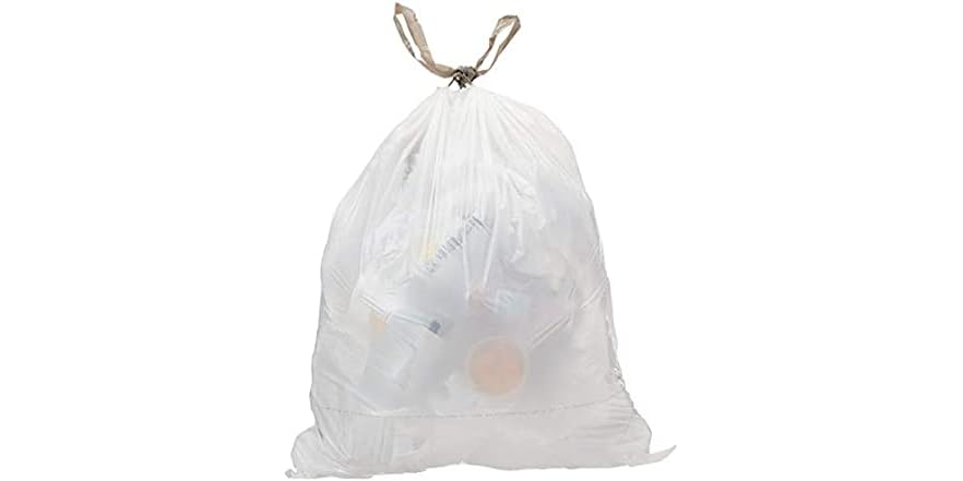 (75 Pack) AMZComm Trash Bags for simplehuman J