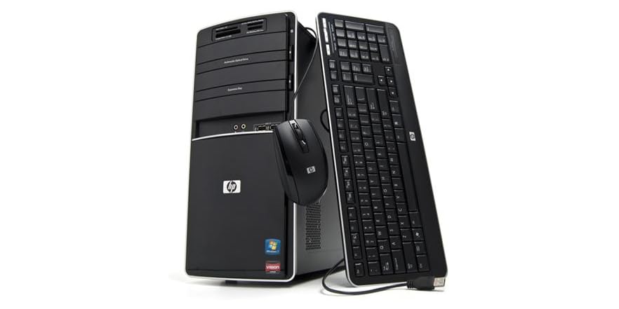 HP Pavilion Dual Core Desktop with 5GB RAM and 1TB Drive