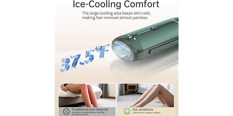 Amifiy Ice Cooling IPL Home Use Hair Removal Device: Your Choice