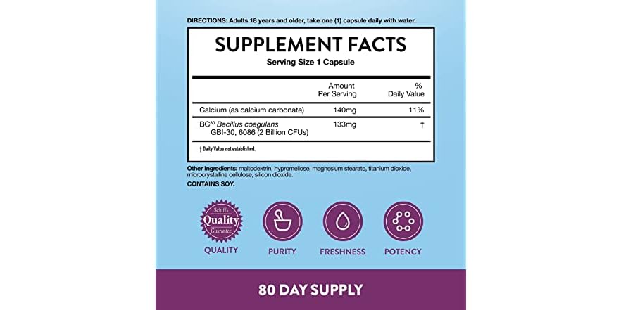 Digestive Advantage Probiotics, 80ct