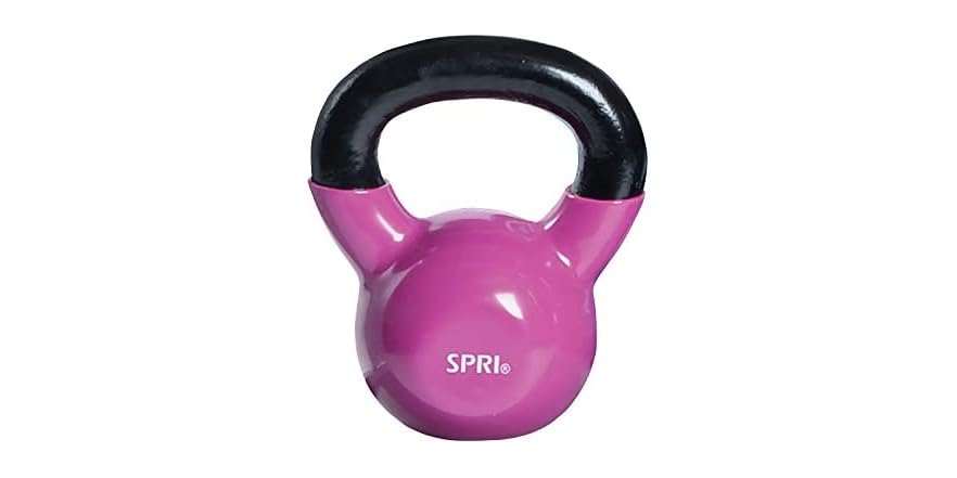 SPRI Deluxe Vinyl Kettlebell