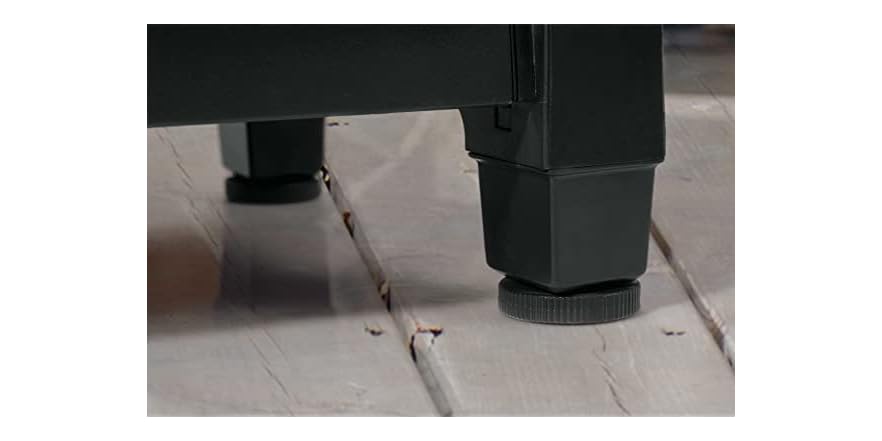 Keter Unity Portable Outdoor Table and Storage Cabinet-DK Grey