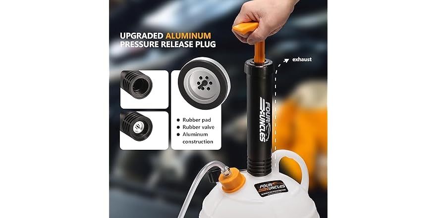 FOUR UNCLES 6L Manual Oil Extractor Pump