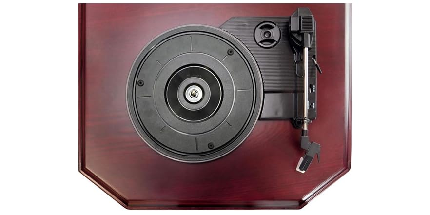 Vintage Horn Turntable w/ CD/Cass/AM/FM/Aux