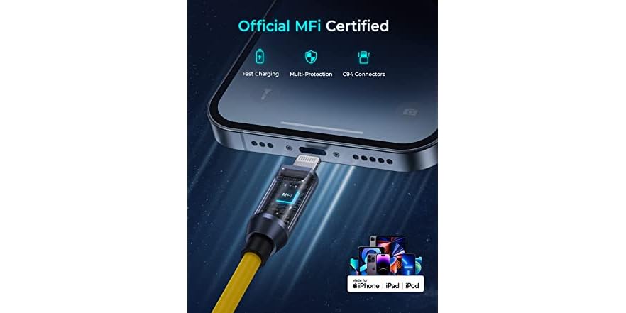 AOHI Lightning & USB-C Cable Set