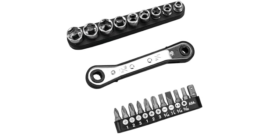 Performance Tool 21pc Offset Ratcheting Driver Set