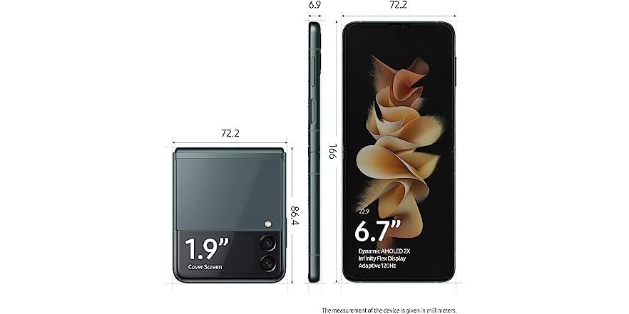 Samsung ZFLIP-3 5G Unlocked (Refurbished)