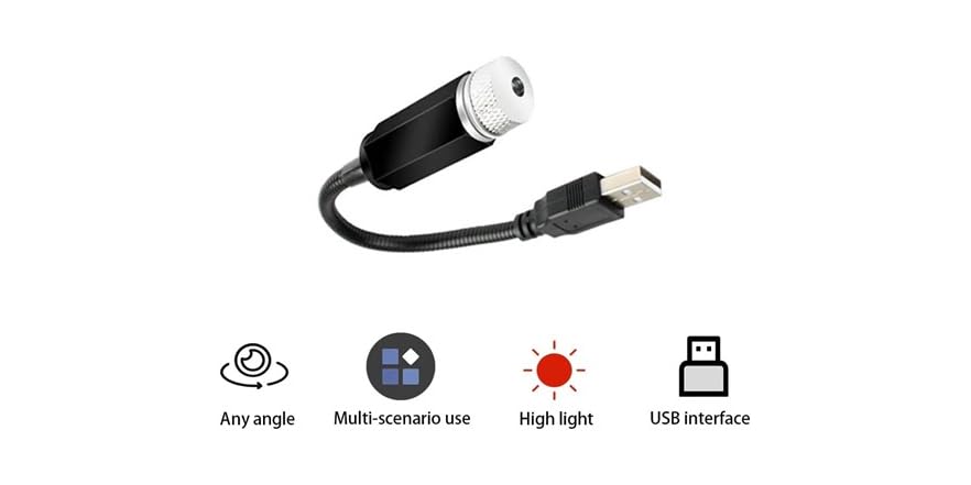 Lumen & Stars USB Power Star & Light Projector