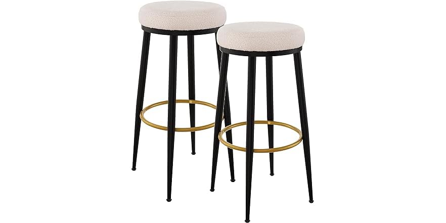 Ball & Cast Modern Round Bar Stools