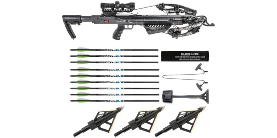 Killer Instinct Burner 415 FPS Crossbow Package Gray