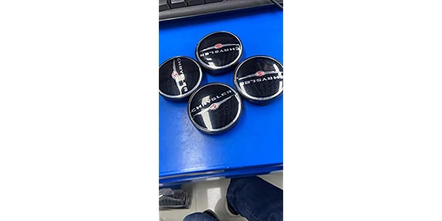 4pcs 60mm/2.36" Chrysler Wheel Center Hub Caps