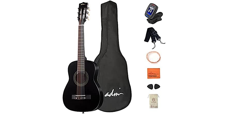 ADM Beginner Acoustic Classical Guitar