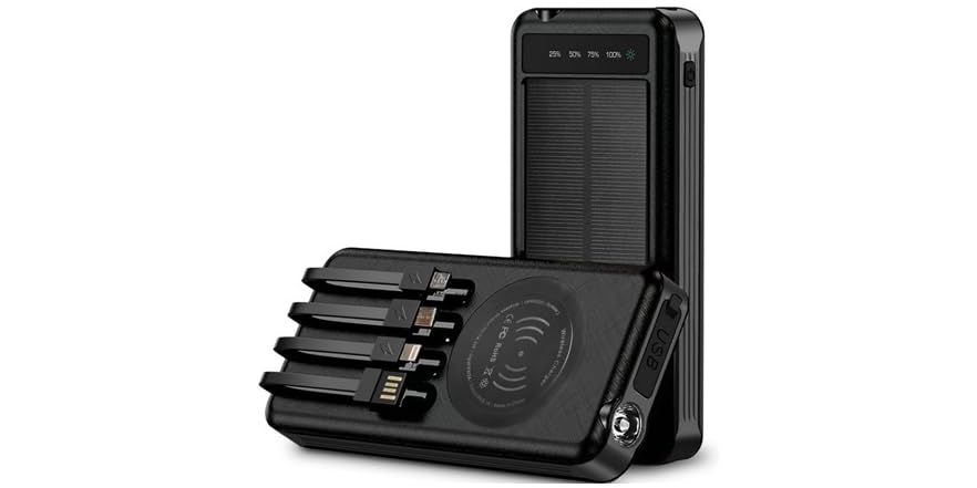 Outdoor Solar Portable 10000mAh Power Bank