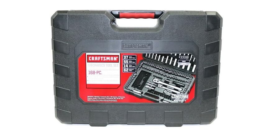 Craftsman 168-Piece Mechanic's Tool Set