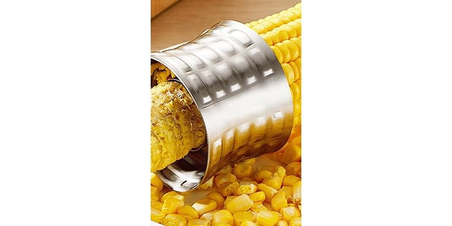 2pk Quick Corn Cob Cutter & Peeling Ring