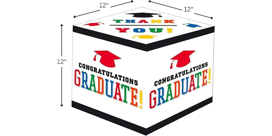 Stunning Graduate Paper Box (1 Pc.)
