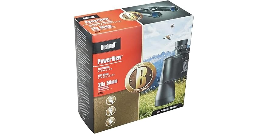 Bushnell Powerview 20x50mm Binoculars