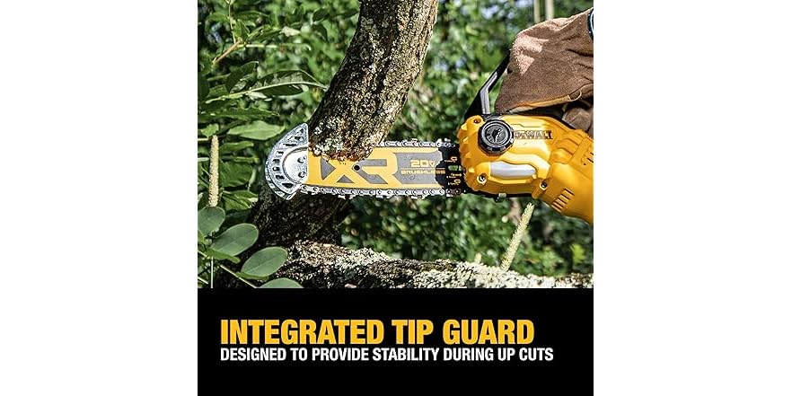 DEWALT DCCS623B 20V MAX Pruning Chainsaw, 8 Inch