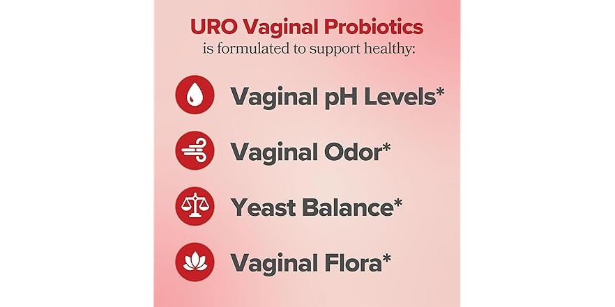 URO Vaginal Probiotics for Women, 2 Pack