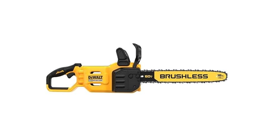DEWALT DCCS672B 60V MAX Cordless Chainsaw, 18 in