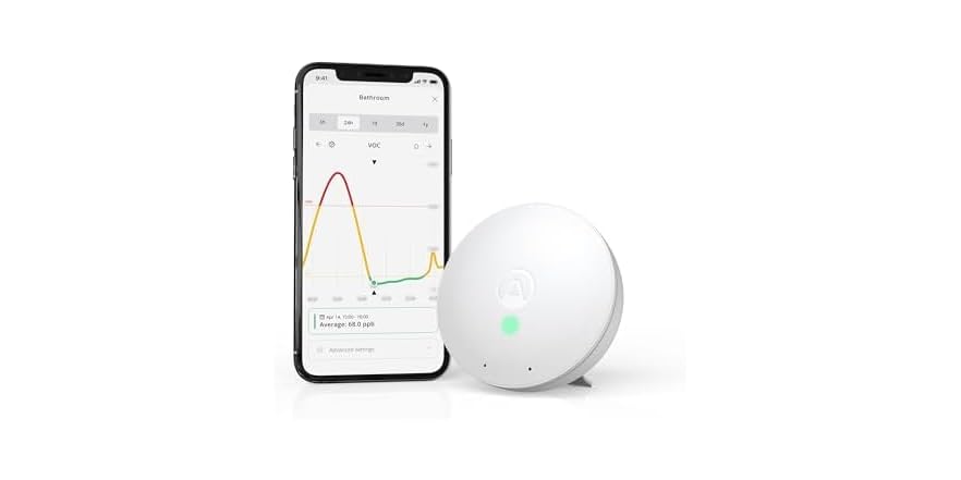 Airthings-292 Wave Mini Air Quality, (TVOC) Sensor
