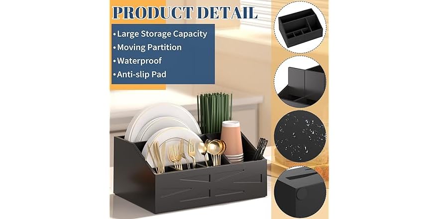 TISEMENT Paper Plate Dispenser