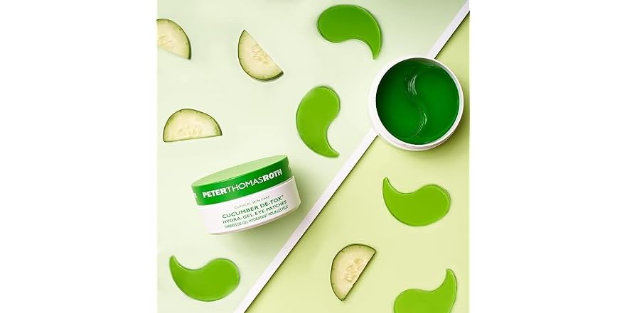 Cucumber De-Tox Hydra-Gel Eye Patches