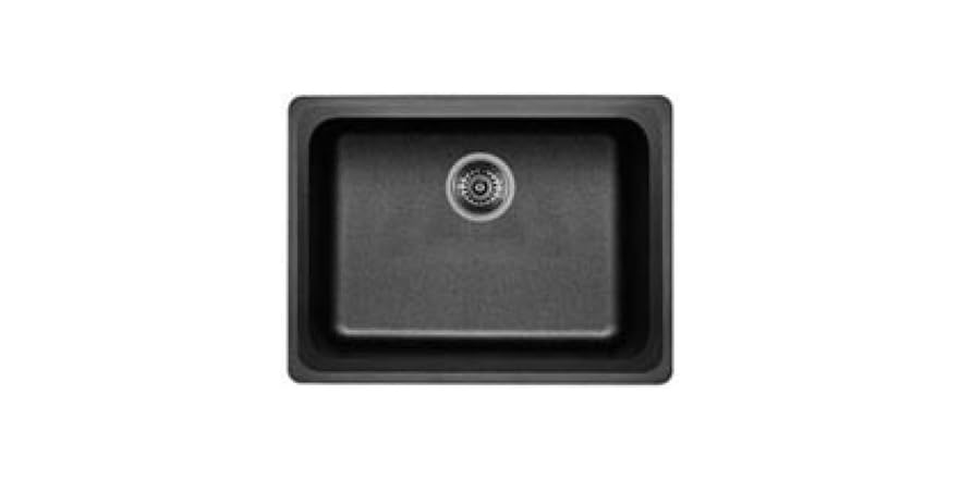 Blanco Silgranit Single Bowl, Cinder