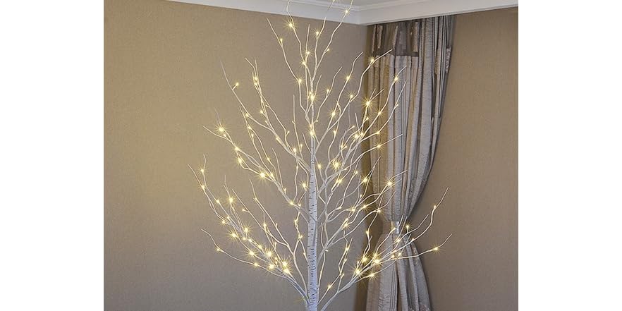 LED Birch Tree