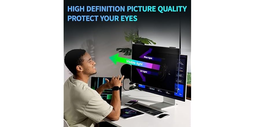 24in Magnetic Computer Privacy Screen