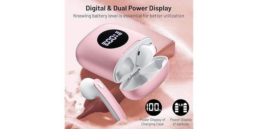 Fangflower Wireless Earbuds,