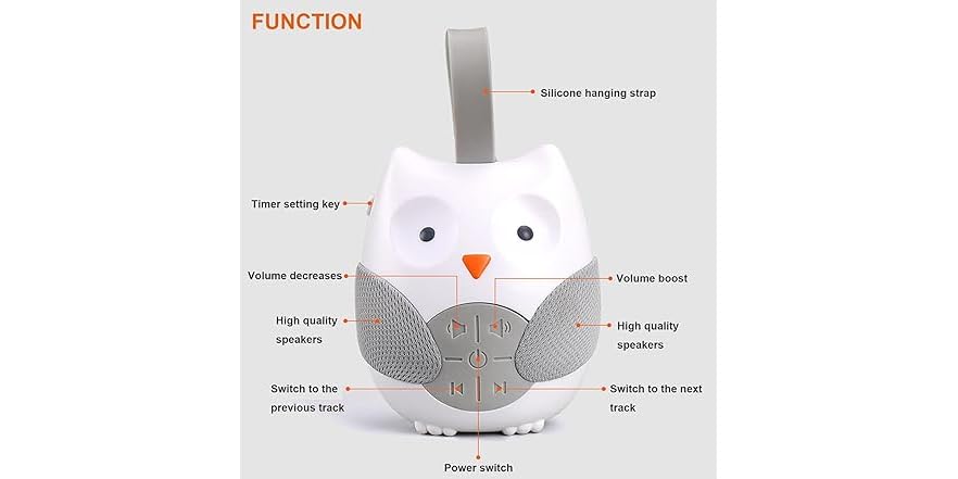 Baby Sleep Soother Sound Machine