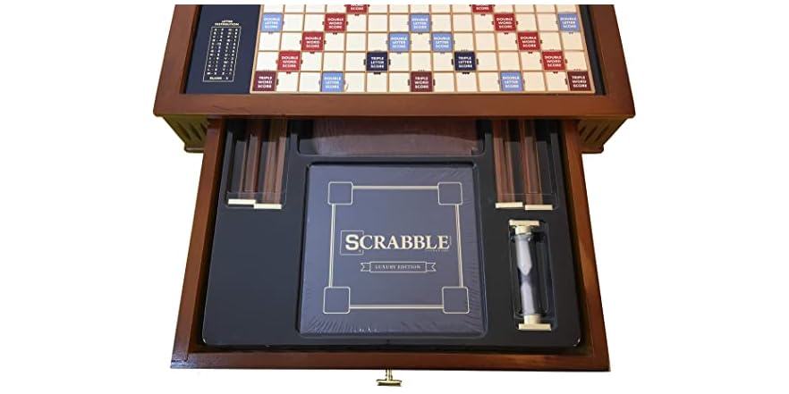Scrabble Luxury Edition Board Game