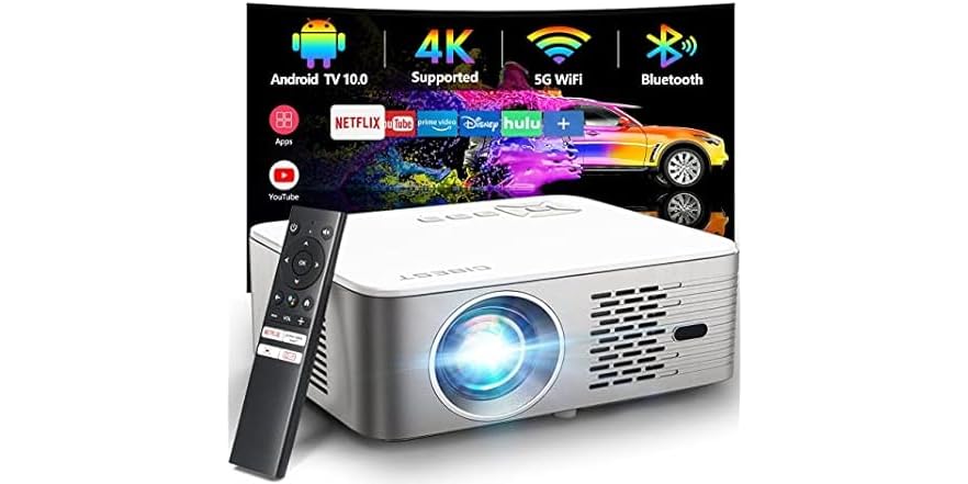 CiBest G1 1080p WiFi & Bluetooth Projector