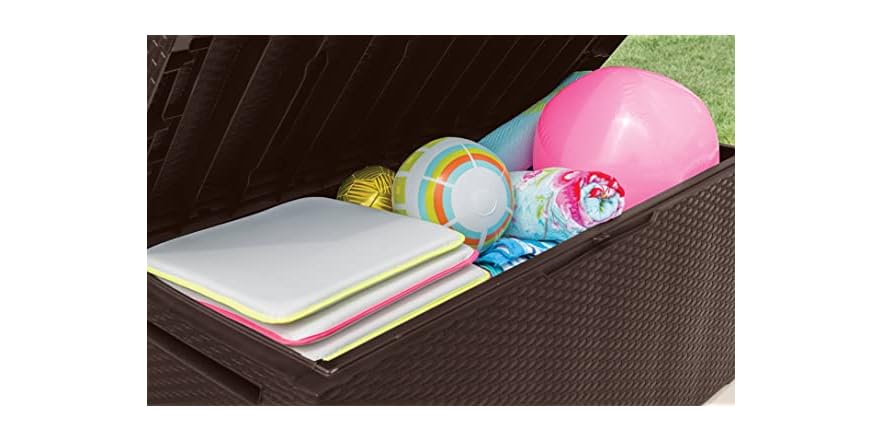 Keter Capri Outdoor Plastic Storage Box