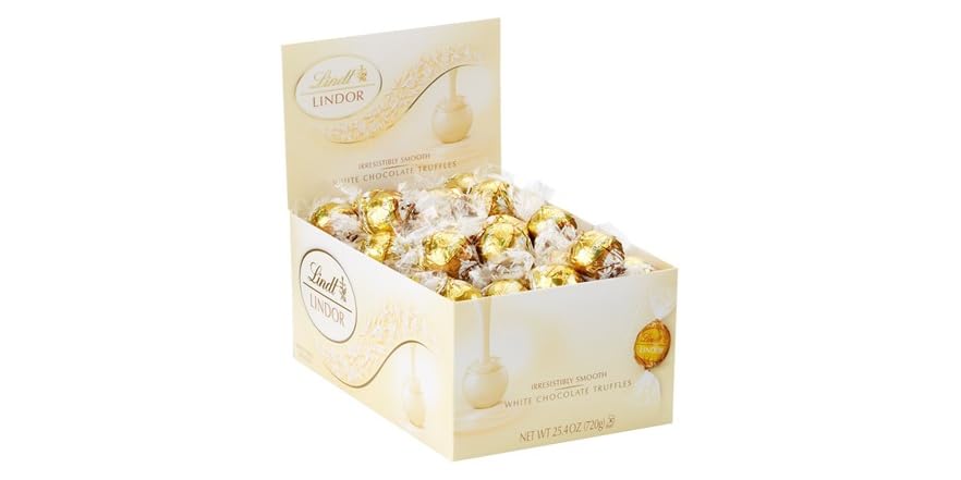 White Chocolate Truffles, 60 Count