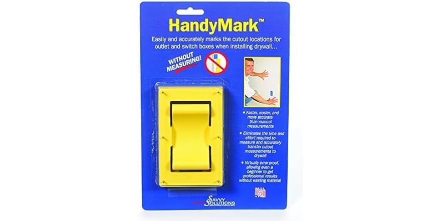 HandyMark Drywall Outlet Marker ABS