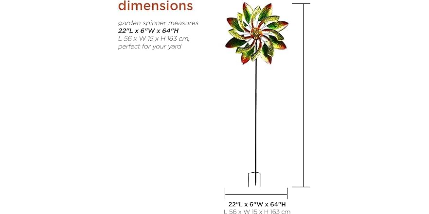 Alpine Corporation 64" Tall Spinner