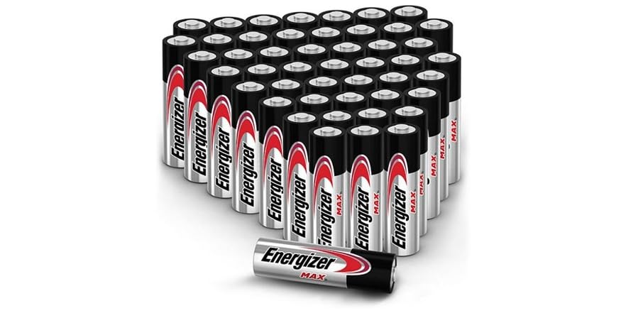 (36 or 72 Pack) Energizer MAX AA Batteries