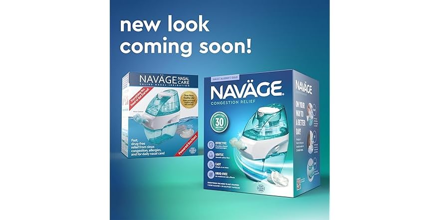 Navage Starter Bundle - Navage Nasal Irrigation System