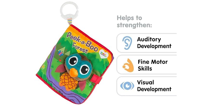 Lamaze Peek-A-Boo Forest Soft Baby Book