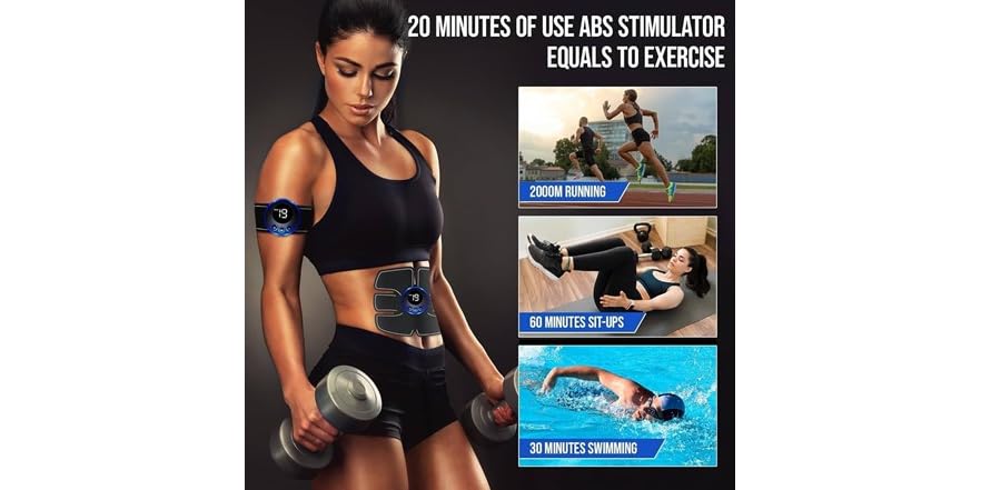 EMS Abs Muscle Portable Toner