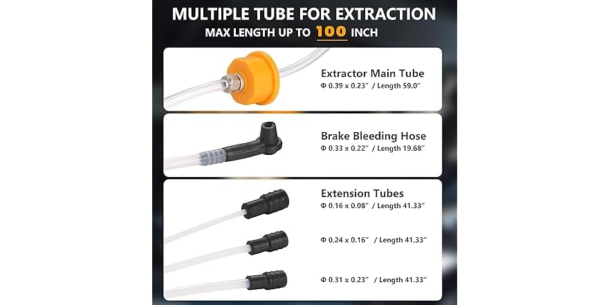 FOUR UNCLES 6L Manual Oil Extractor Pump