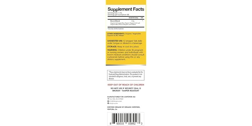 DropRx Boost Vitality 2oz