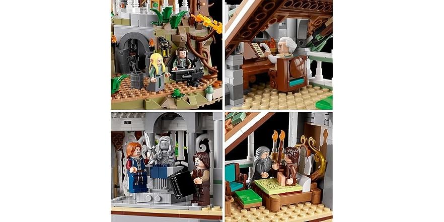 LEGO Icons Rivendell Building Model Kit