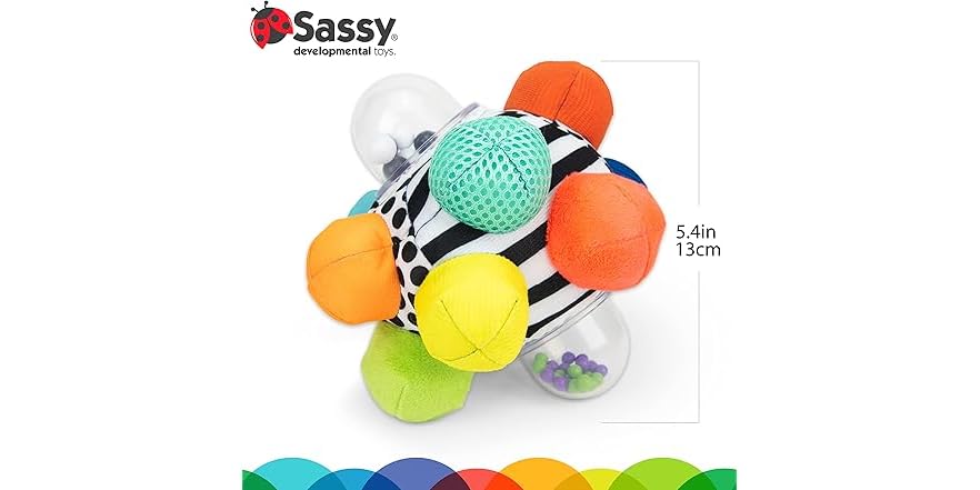 Sassy Developmental Bumpy Ball