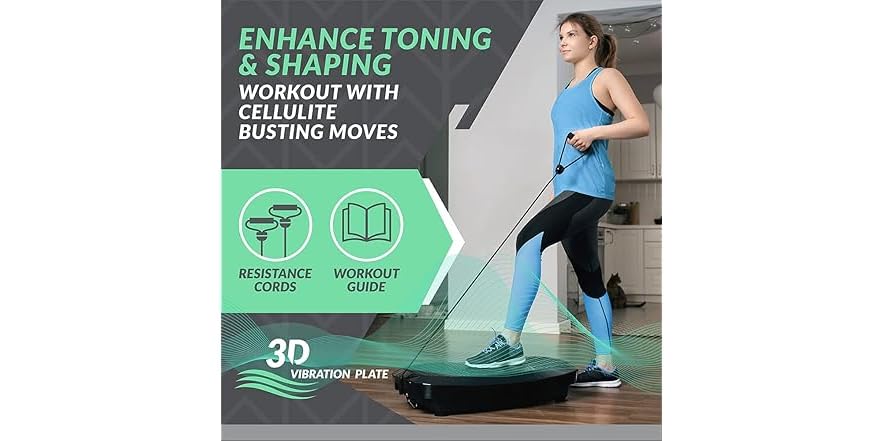 Bluefin Fitness Dual 3D Vibration Platform